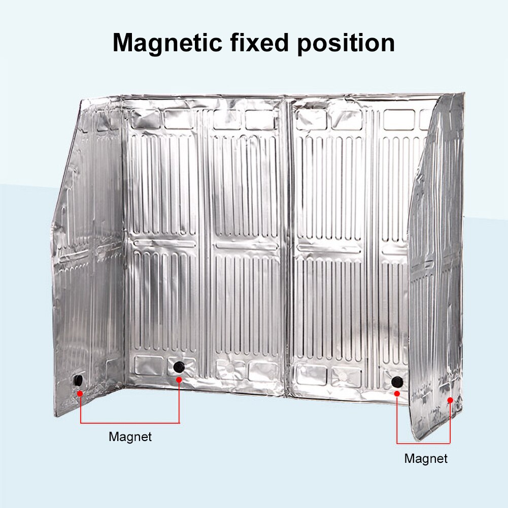 Magnetische Aluminiumfolie Olie Splash Baffle Opvo... – Grandado