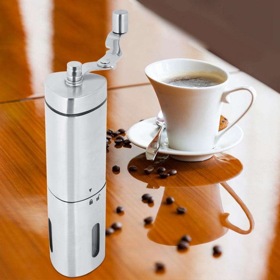 Household Portable Manual Coffee Mill Grinder Stai... – Grandado