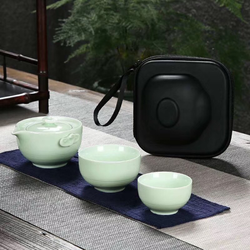 Japanese gaiwan tea travel set tea passenger cup s... – Grandado