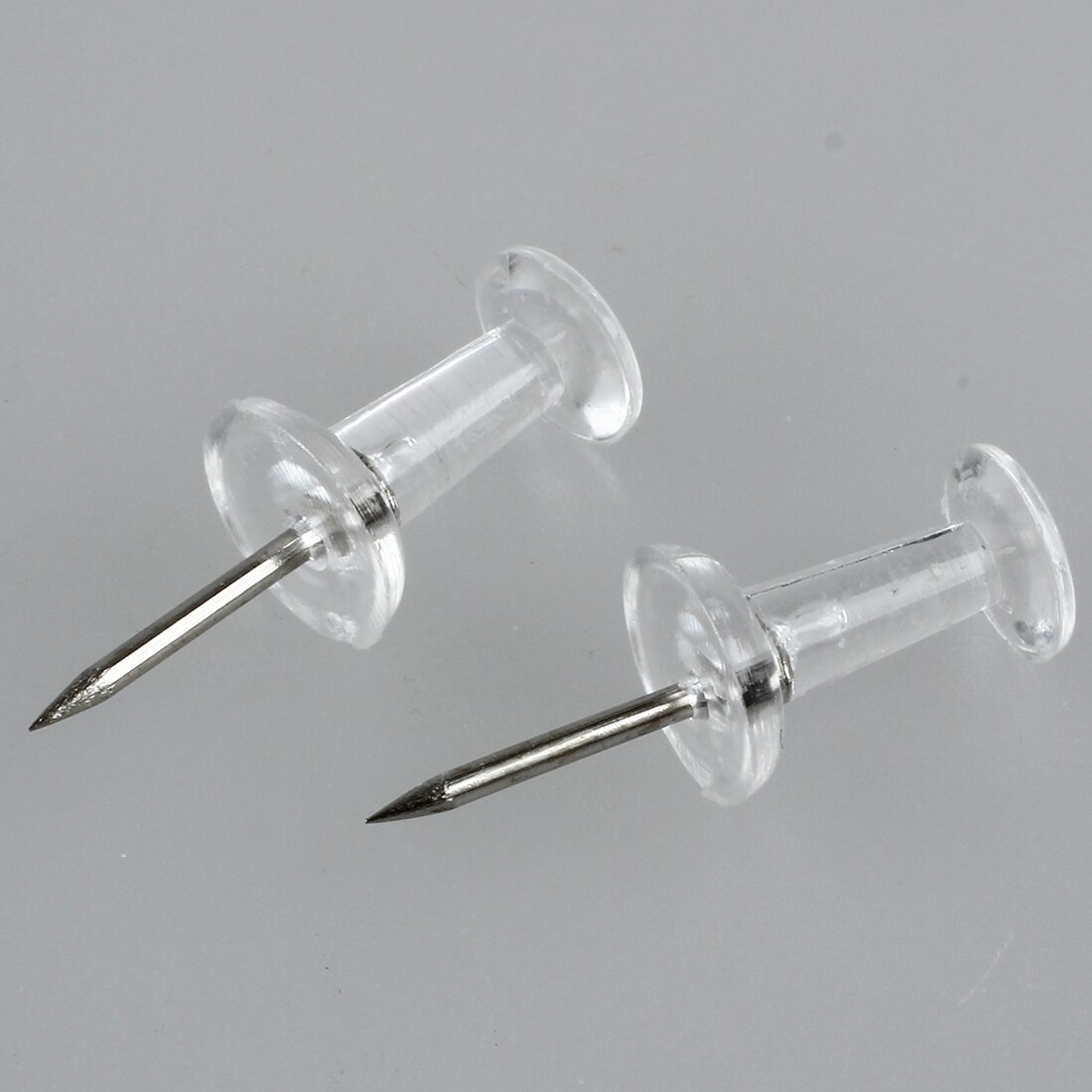 Clear Push Pins Transparent Plastic(Pack of 40) – Vicedeal