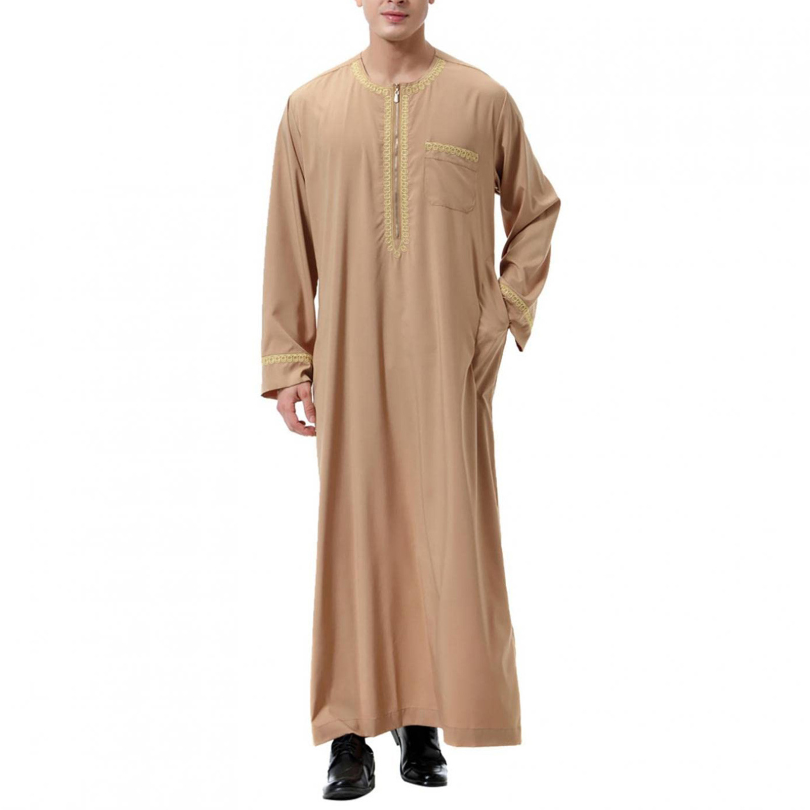 Mens Traditional Arab Thobe Middle Eastern Cultura... – Grandado