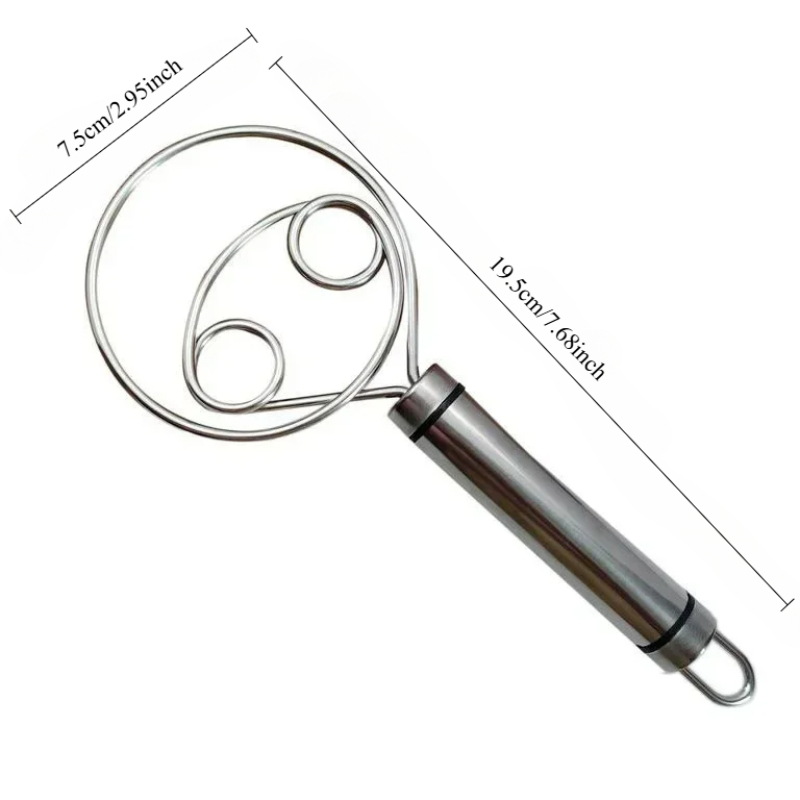 Cake Tools Danish Dough Whisk Stainless Steel Dutc... – Grandado