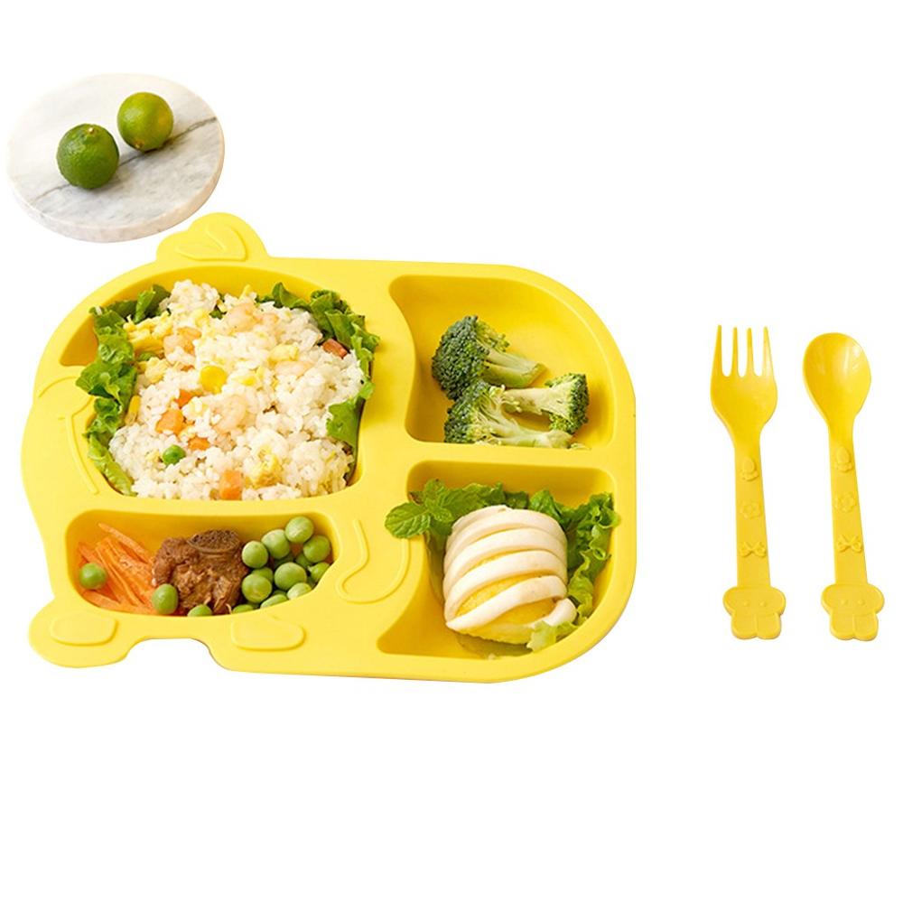 Baby Divided Plate Portable Non Slip Child Feeding... – Grandado
