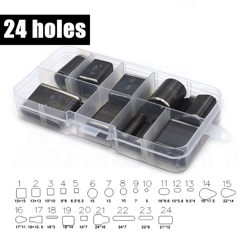 Vormige Stijl Gat Hollow Punch Cutter Set Ponsen T... – Grandado