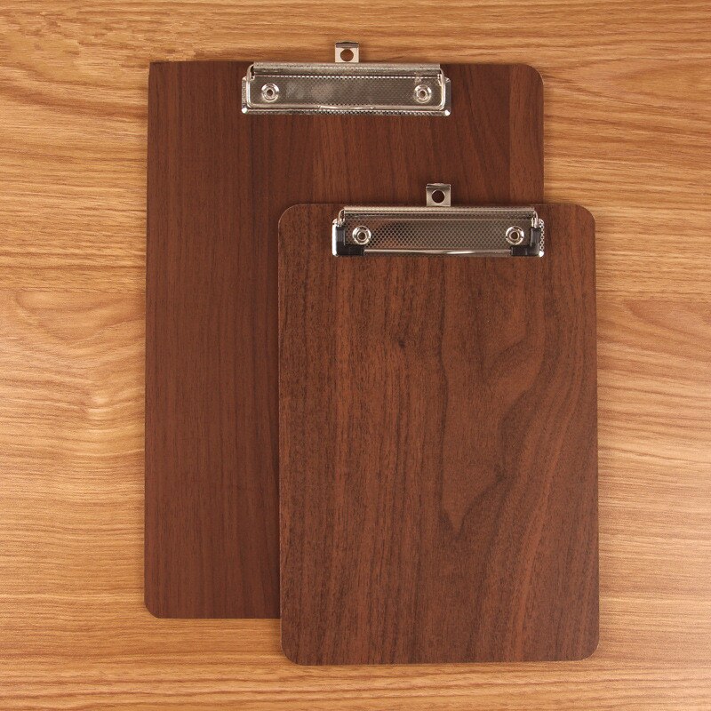A4/A5 Wooden Memo Clipboard Meeting Record Writing... – Grandado