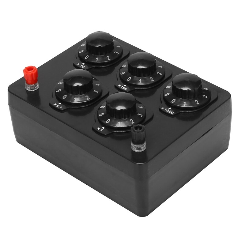 Black Resistance Box Iron Variable Decade Resistor... – Grandado