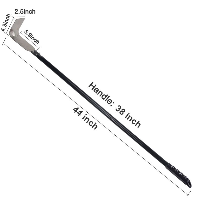 Pizzathome 49 Inch Long Ash Cleaning Rake Slag Scr... – Vicedeal