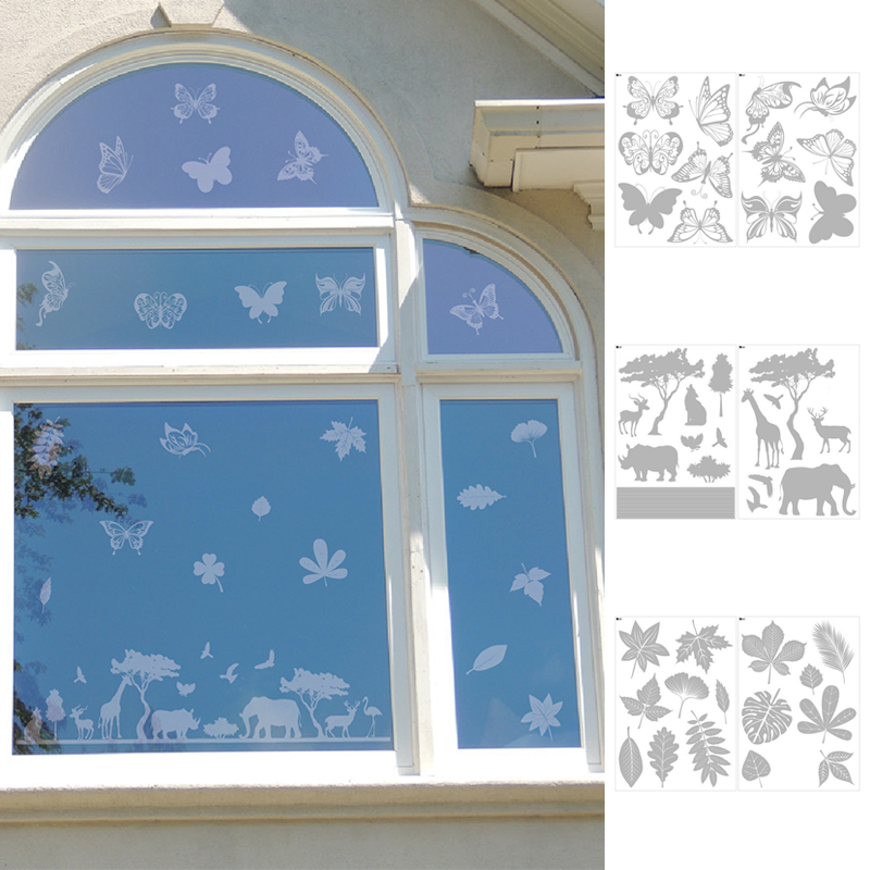 1PC Butterfly Plant Animal Pattern Stickers Transp... – Vicedeal