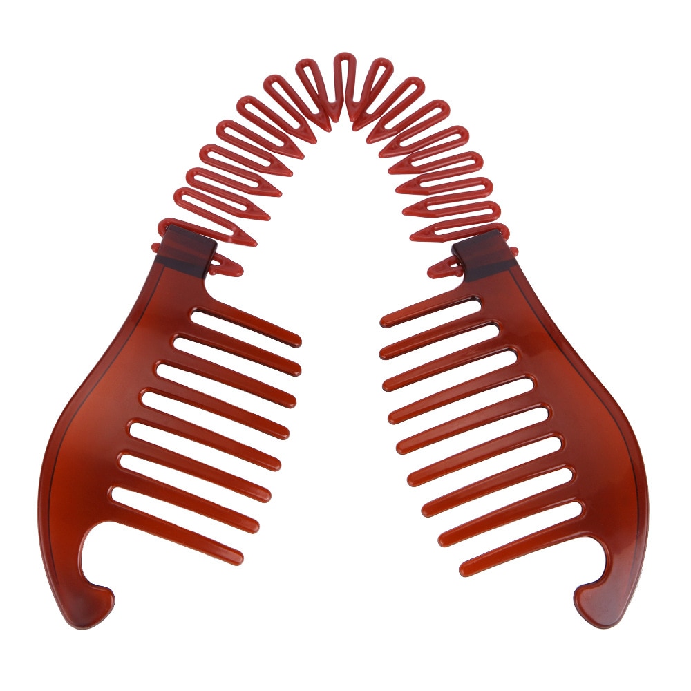 Women Girls Elastic Hair Comb Braider Tools Scorpi... – Vicedeal