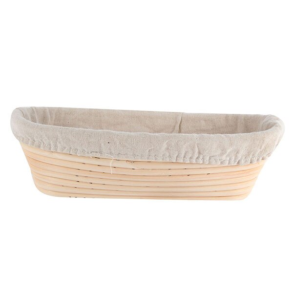 ♕s Handmade Rattan Bread Basket Set With Liner Rat... – Grandado