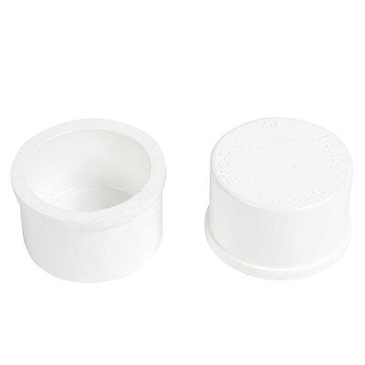 2 Pcs White Plastic 40mm Inner Dia 20mm Inside Dep... – Vicedeal