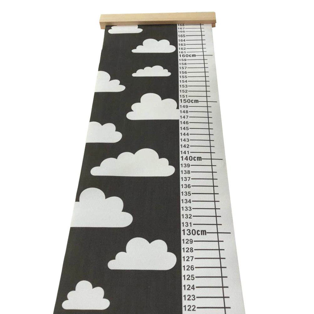 Nordic Children Height Ruler Canvas Hanging Growth... – Grandado