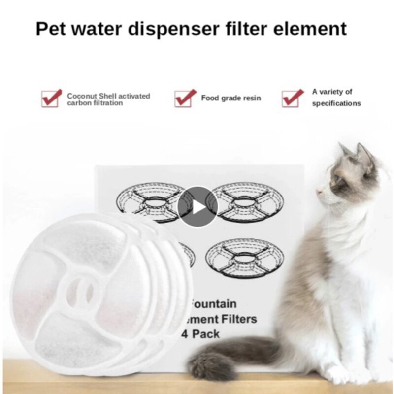 Universal Pet Water Dispenser Filter Element Kat H... – Vicedeal