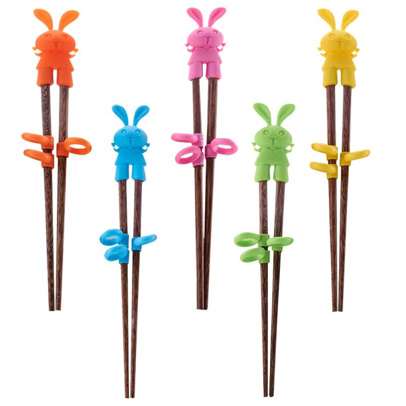 1 Pair Adult Children Training Chopsticks Cute Car... – Vicedeal
