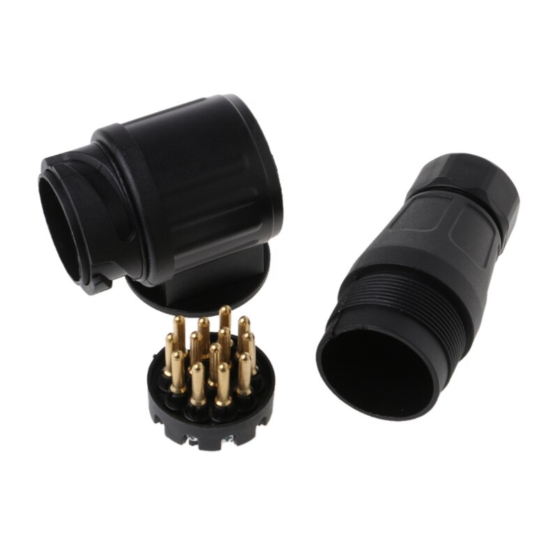 K0AF Auto Car Trailer 13 Pin Plug Connector Socket... – Grandado