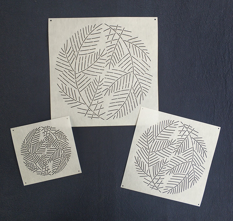 Sashiko Stencil,Sashiko Embroidery Pattern,Quiltin... – Grandado