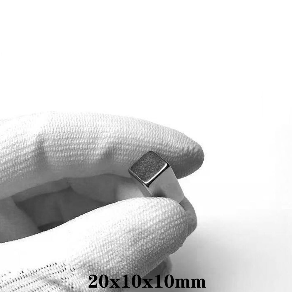 1~30pcs 20x10x10 mm Cuboid Block N35 Magnet 20x10x... – Grandado