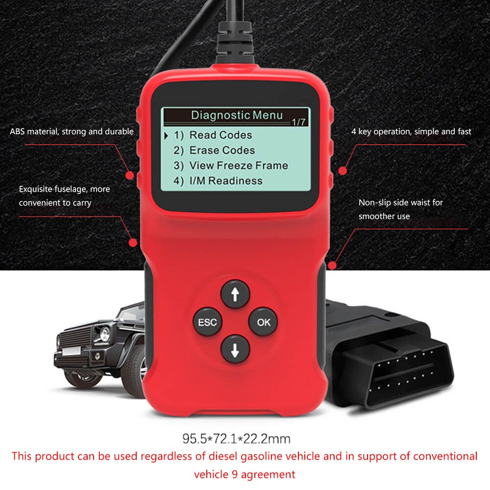 Car Fault Diagnosis OBD Automobile Fault Detector ... – Grandado