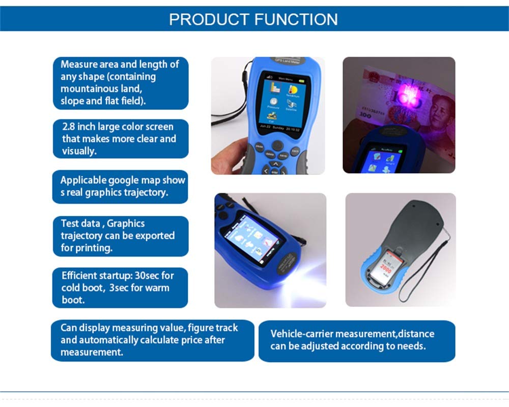 Noyafa NF-198 Land Meter Area GPS Test Devices Sur... – Vicedeal