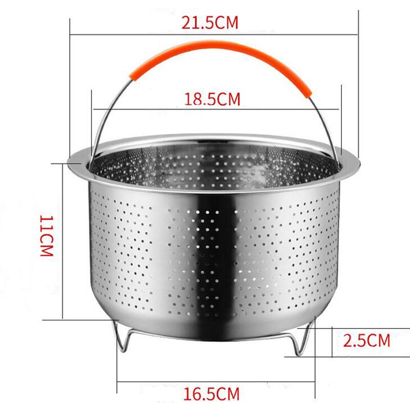 Stainless Steel Rice Cooking Steam Basket Pressure... – Grandado