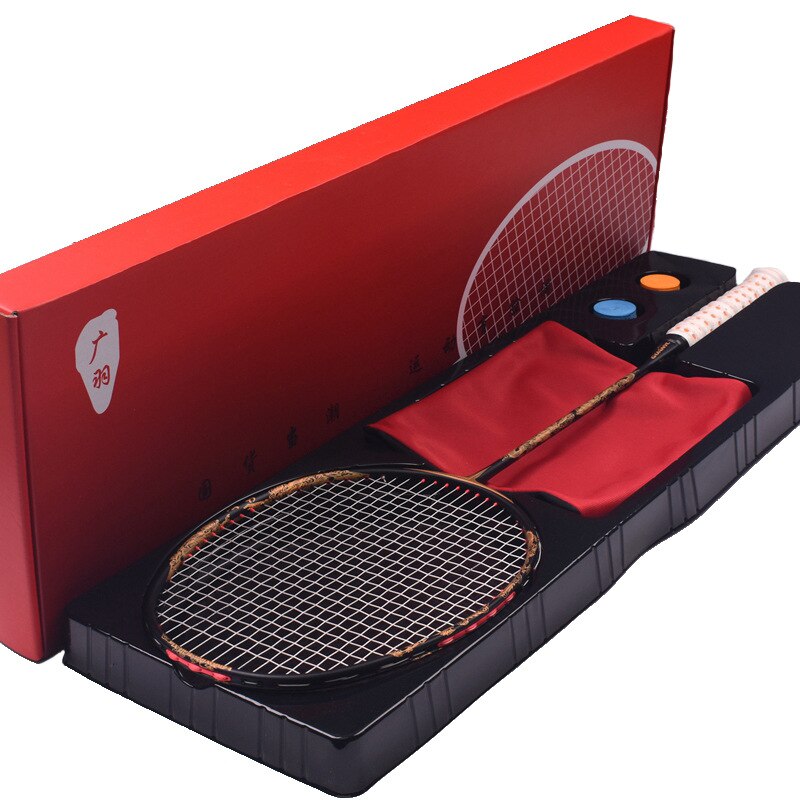 All Full Carbon Fiber Strung Badminton Rackets 10U... – Grandado