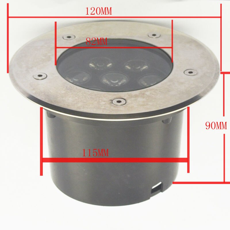 Grondspot Jardim Ip68 Ac85~265v 7w Underground Led... – Vicedeal