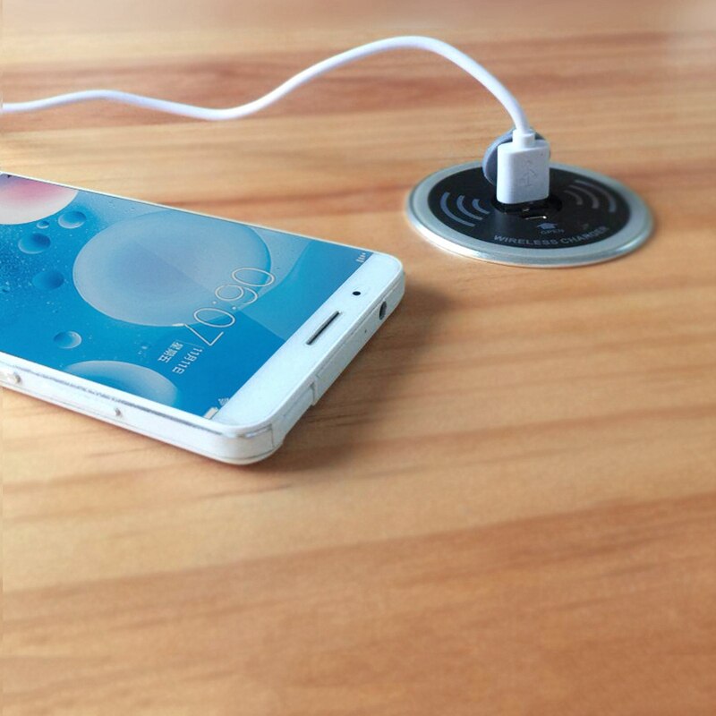 10W Embedded Desktop Wireless Charger QI Smart Fur... – Grandado