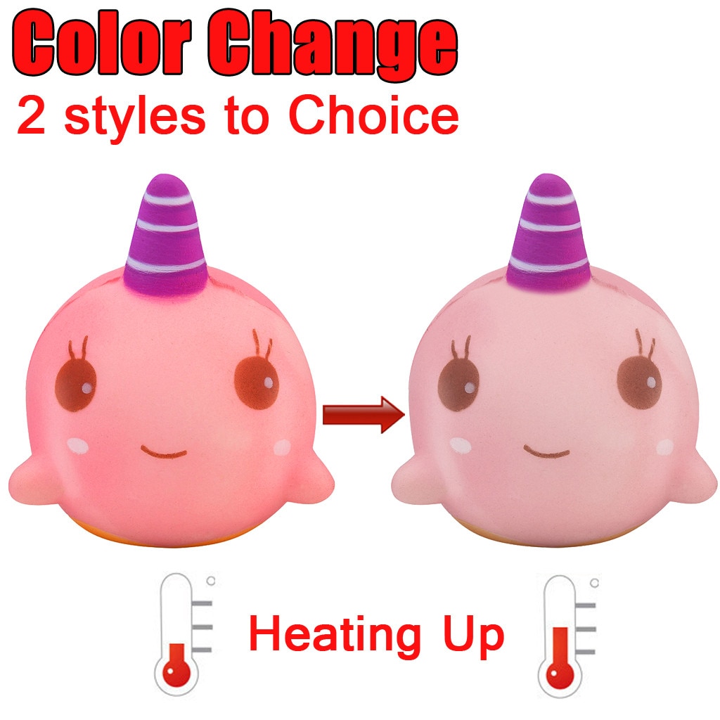 Temperature-sensitive Discoloration Toy Skuishy Na... – Grandado