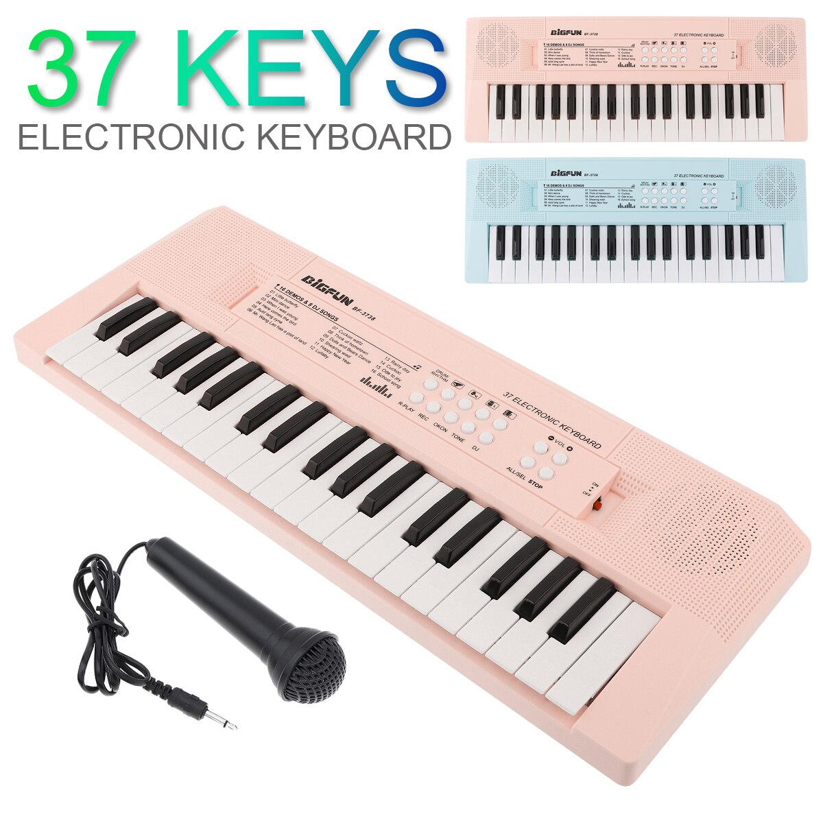 Electronic Keyboard Piano 37 Keys Digital Music Ke... – Vicedeal