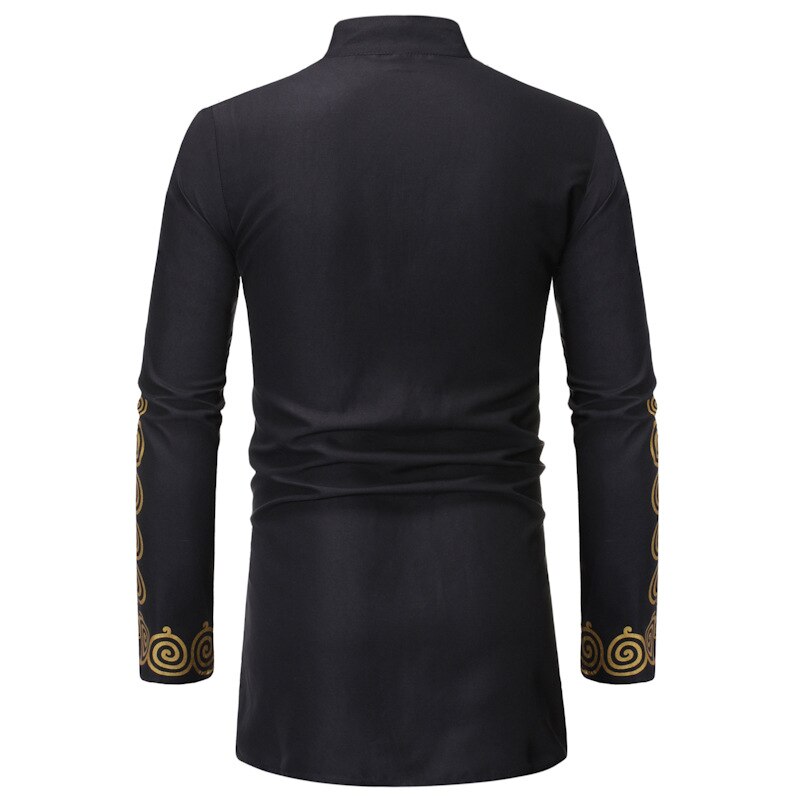 Dashiki-ropa con Tribal africano para hombre, Cami... – Vicedeal