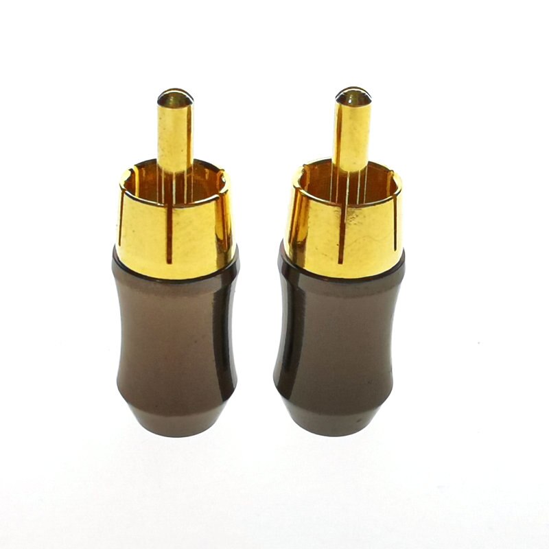Hifi Rca Terminals Audio Connector Gold Plug Male ... – Vicedeal