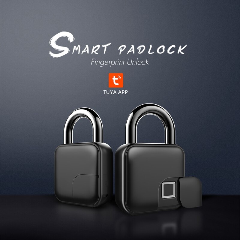 Tuya Smart Bluetooth Fingerprint Padlock Keyless U... – Vicedeal