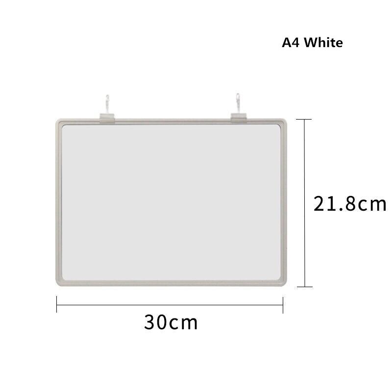 A4 Supermarket Price Label Holder/Sign Board With ... – Grandado