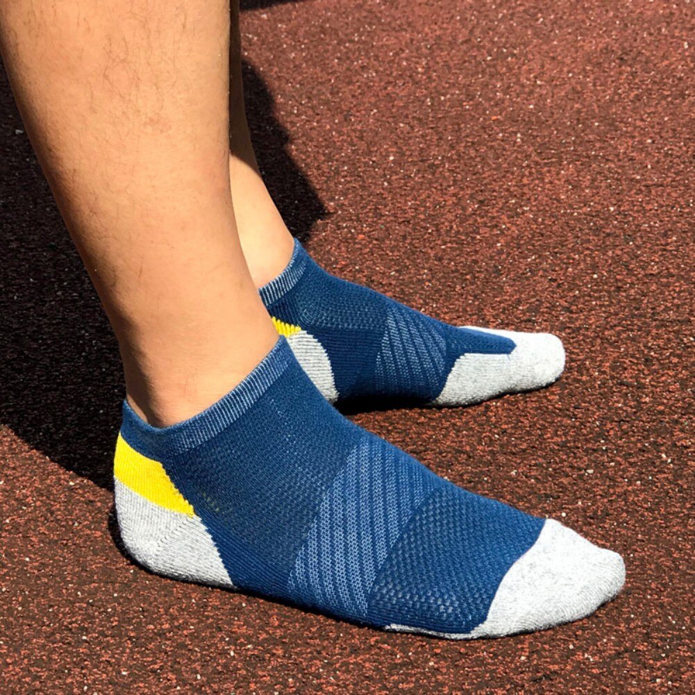 Men Running Sports Socks Comfortable Cotton Compre... – Vicedeal