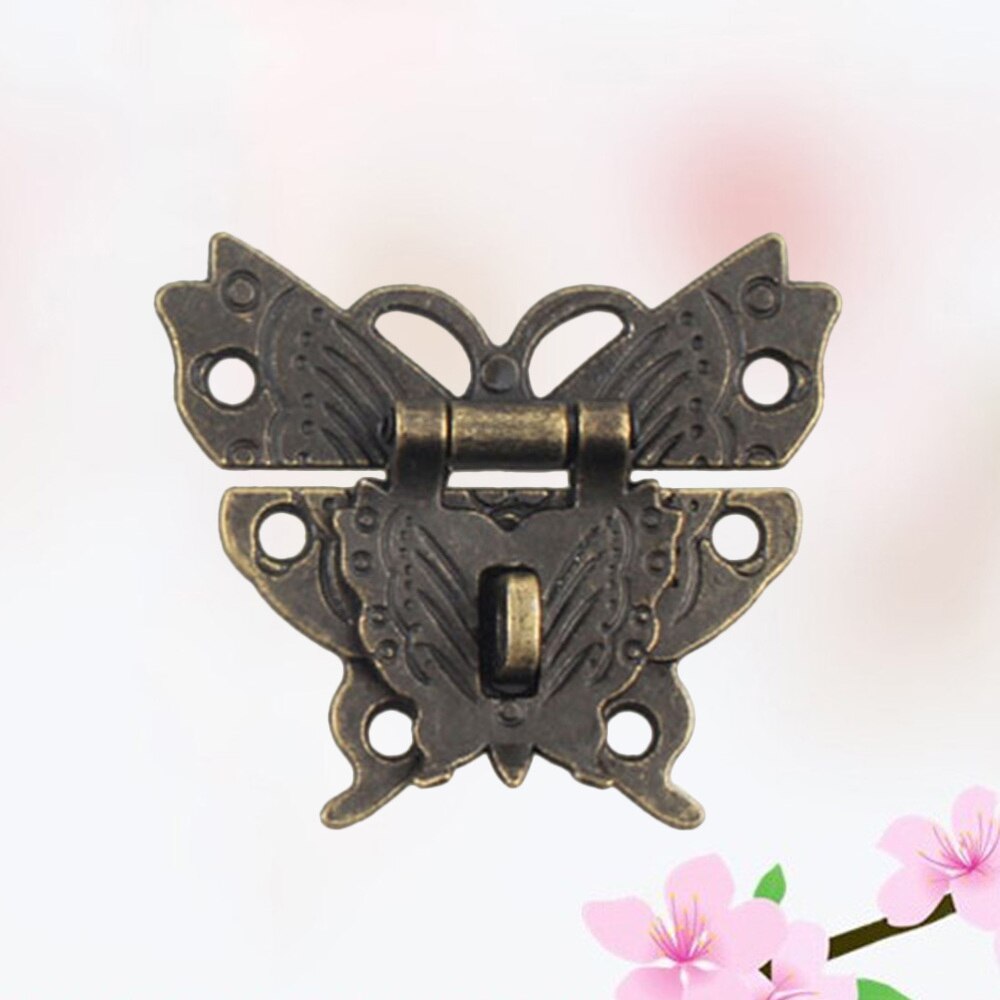 2PCS Antique Alloy Wood Box Padlock Clasp Drawer S... – Vicedeal