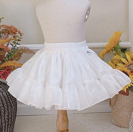 Lolita español vintage para niña, falda de tutú co... – Grandado