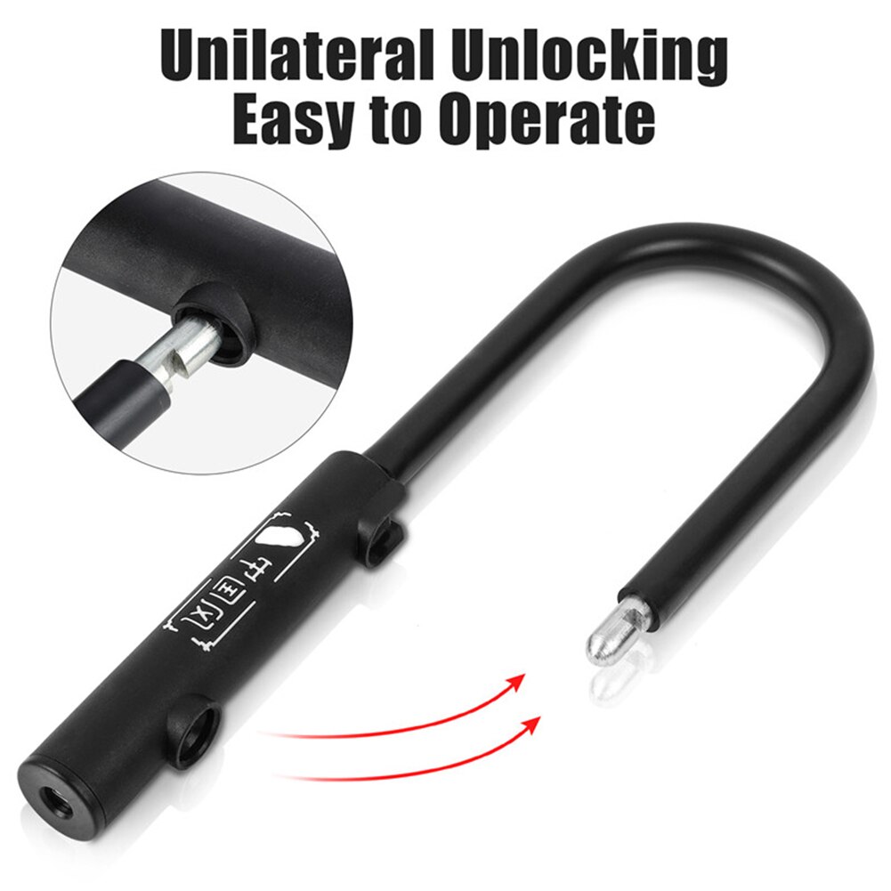 Bicycle U Lock Set Security Anti-Theft Bike Wheel ... – Grandado