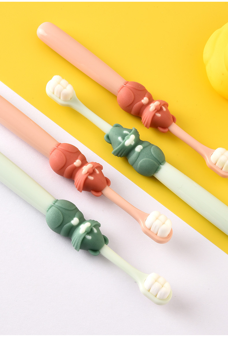 Cute Cartoon Squirrel Tooth Brush for Kids Ultra S... – Grandado