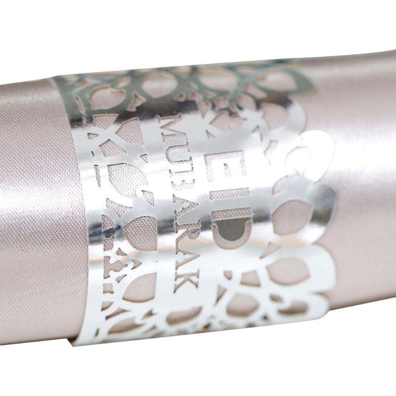 100Pcs Ramadan Decoratie Servet Houder Hollow Out ... – Grandado