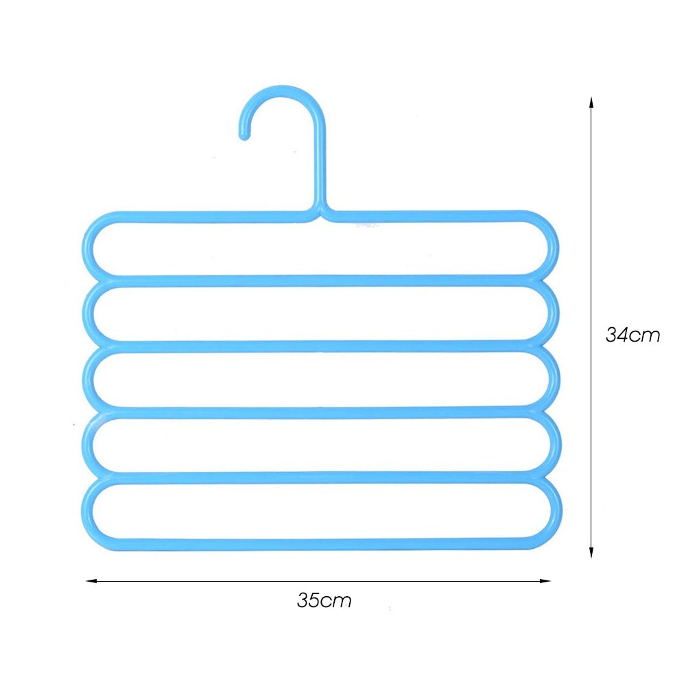 5 lagers form multifunktionella klädhängare byxor ... – Grandado