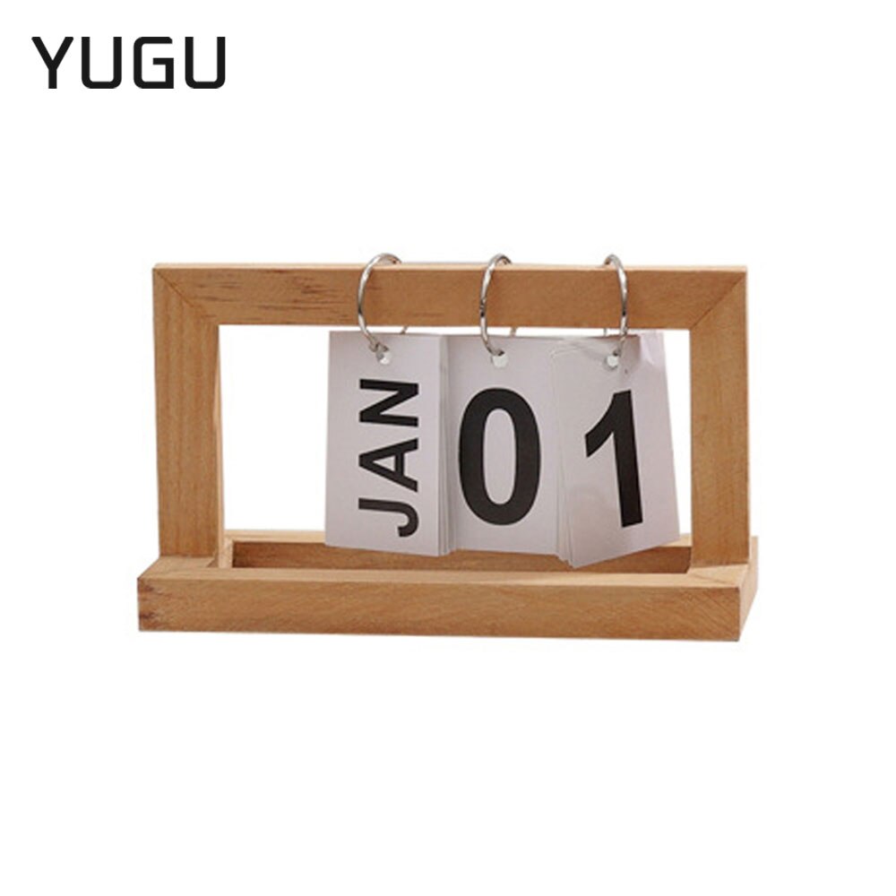 Yugu Kalender Bureau Kalender Met Stickers Mini Du... – Vicedeal