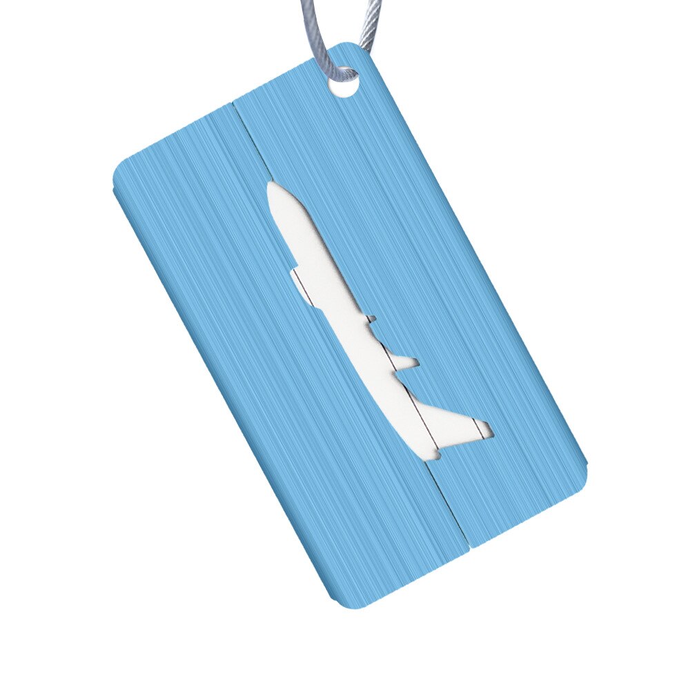 Aluminum Alloy Luggage Tags Air Plane Travel Suitc... – Grandado