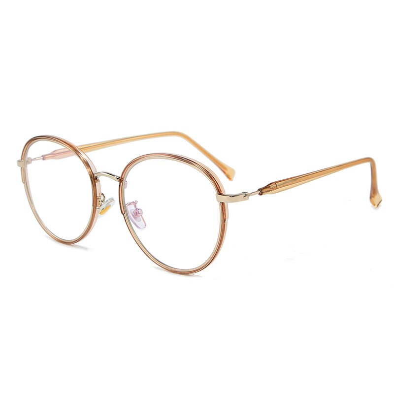 Marc Ronde Brillen Frames Mannen/Vrouwen Anti-Blau... – Grandado