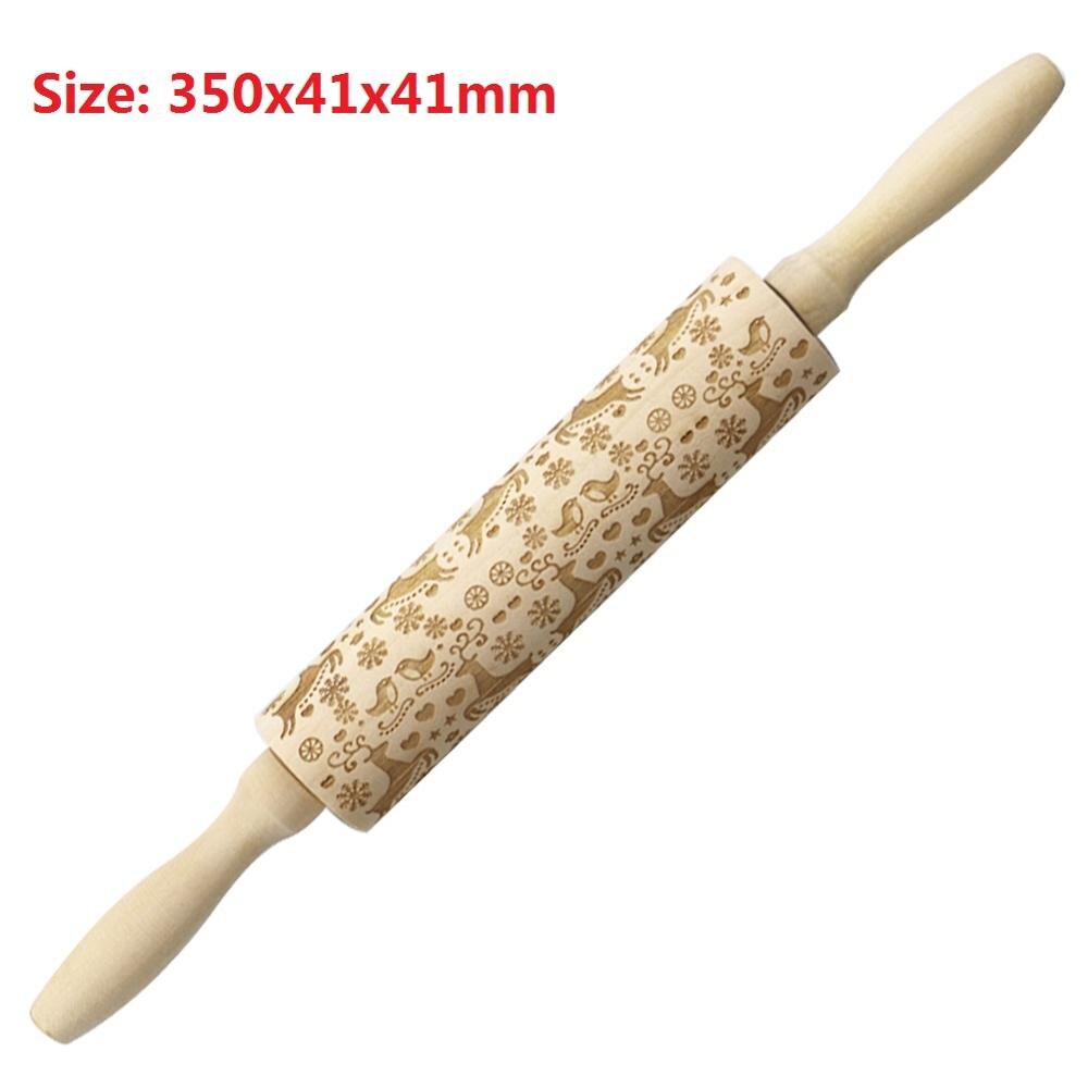 Kerst Embossing Fondant Deegroller Bakken Cookie B... – Grandado