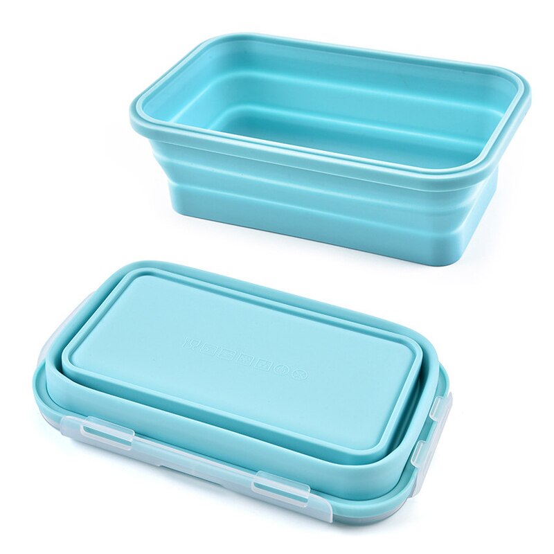 Collapsible Silicone Lunch Box Portable Food Stora... – Grandado