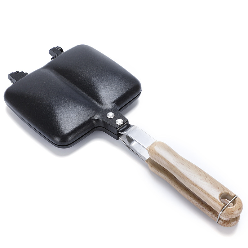 Grilled Sandwich Pan Stovetop Panini Press Pie Toa... – Vicedeal