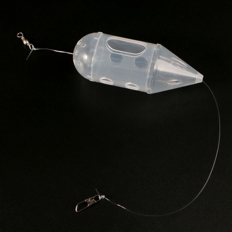 1PC Small Bait Cage Fishing Trap Basket Feeder Hol... – Grandado