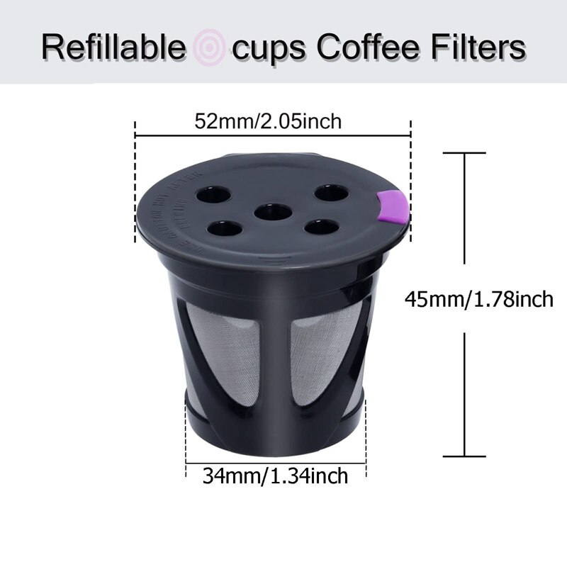 Refillable Coffee Filters Cup Compatilbe For K-Cup... – Grandado
