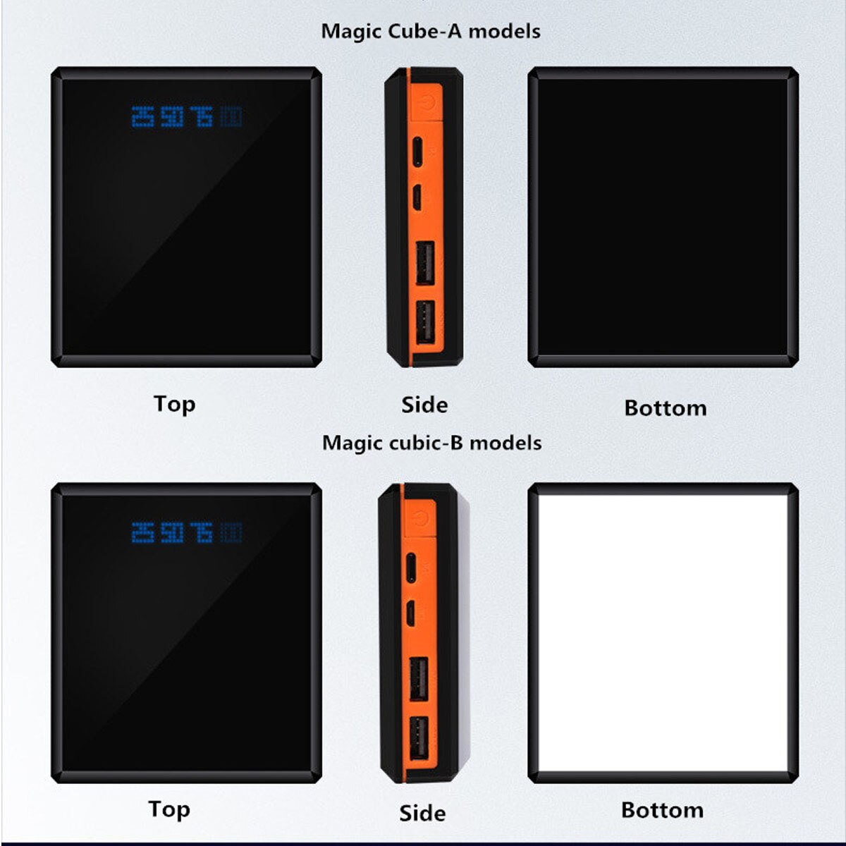 High Capacity LCD Screen Power Bank 4x18650 Batter... – Grandado
