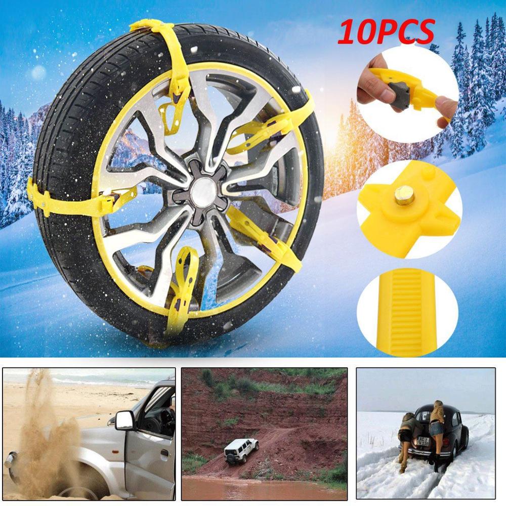 Upgrade 175-285cm Universial Auto Schnee Ketten Ra... – Vicedeal